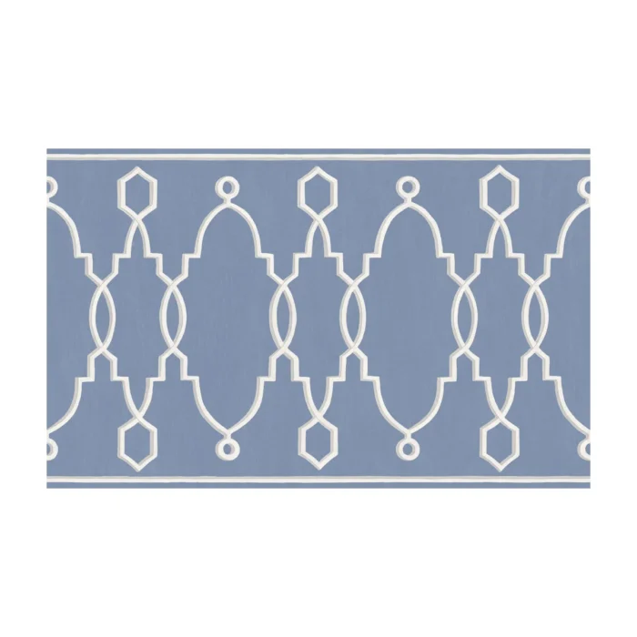 Parterre Border Cobalt Blue Wallpaper by Cole & Son