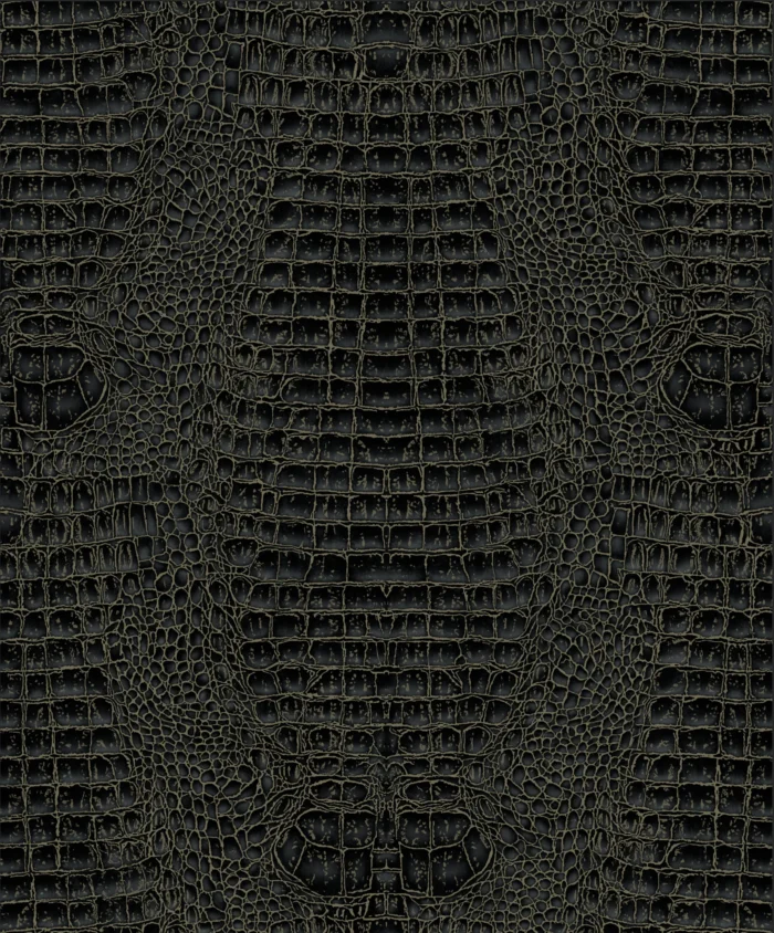 Afra Wallpaper by Wow - Premium in Charcoal with Olive - Houston ...