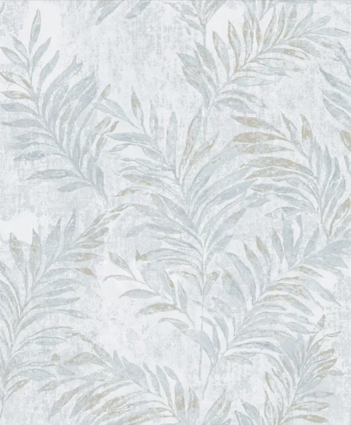 Grand Botanical Wallpaper by Wow - Premium in Light Gray with Beige ...